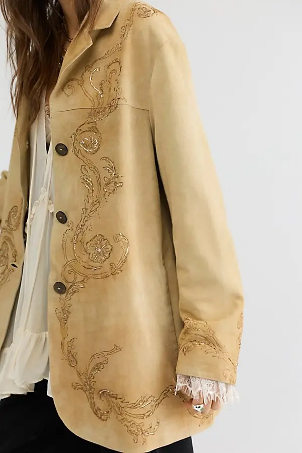 NIGEL PRESTON Easy Artisan Jacket - Cream Rustic