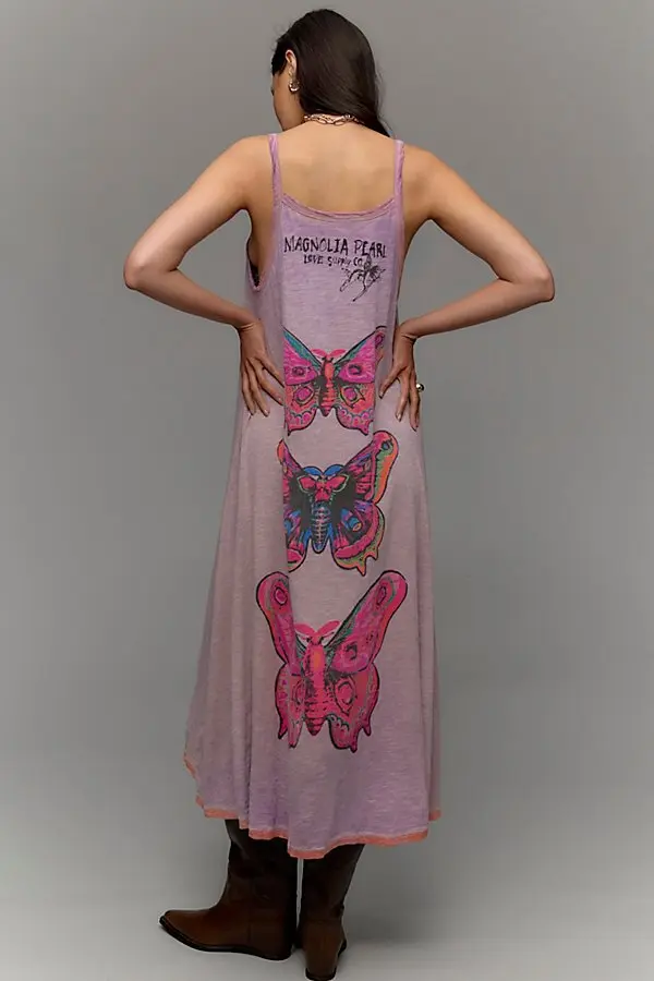 MAGNOLIA PEARL Trios Butterfly Lane Maxi Tank