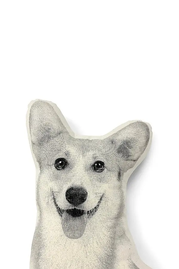 BRODERPRESS Corgi Pillow