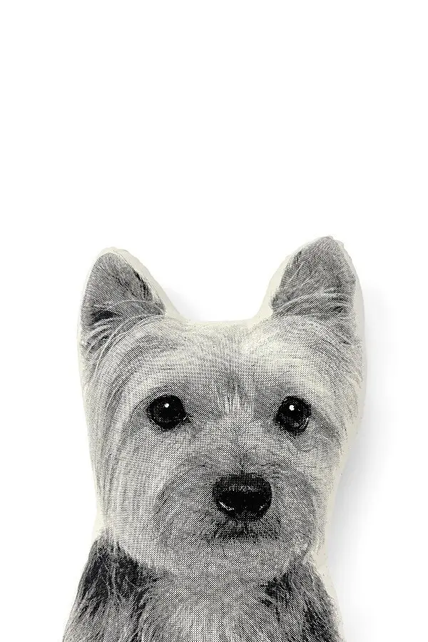 BRODERPRESS Yorkshire Terrier Pillow