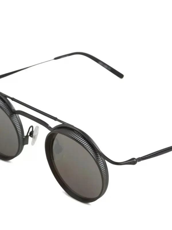 Matsuda Round-frame Titanium Sunglasses