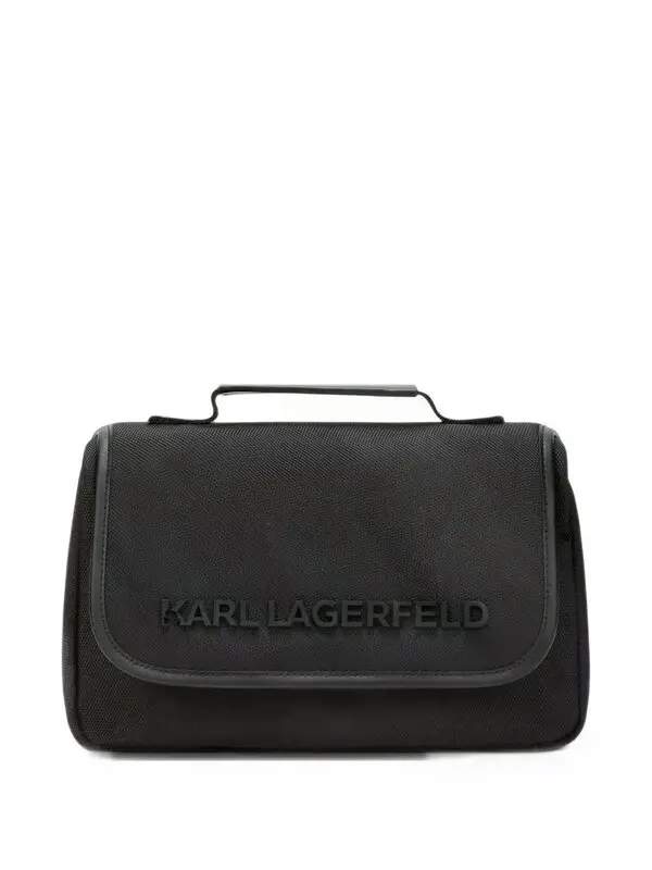 Karl Lagerfeld K/nomad Logo-embossed Wash Bag