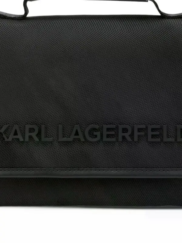 Karl Lagerfeld K/nomad Logo-embossed Wash Bag