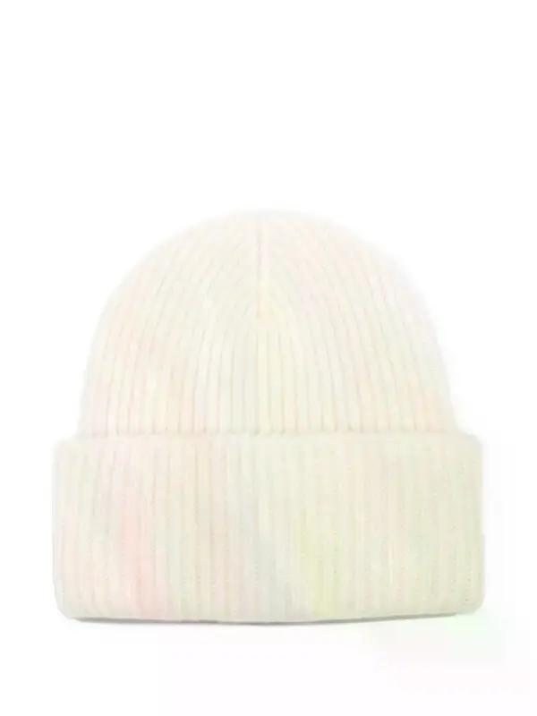 MC2 SAINT BARTH Logo-patch Ribbed Beanie Hat