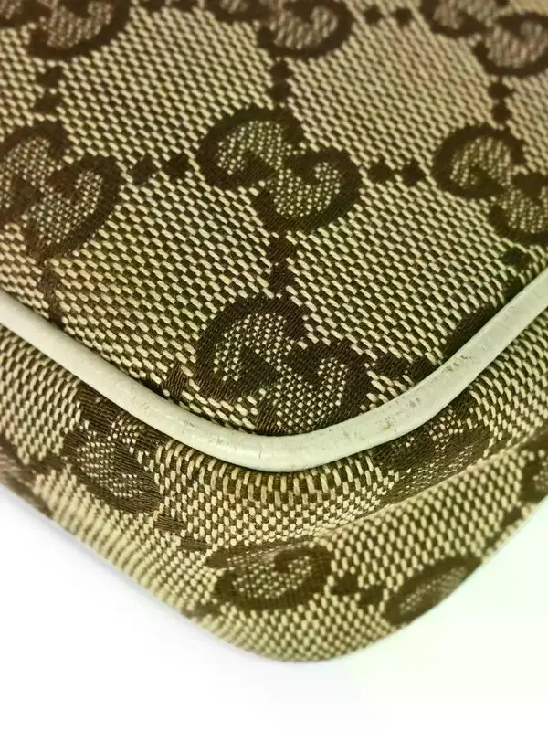 Gucci Canvas Gg Shoulder Bag