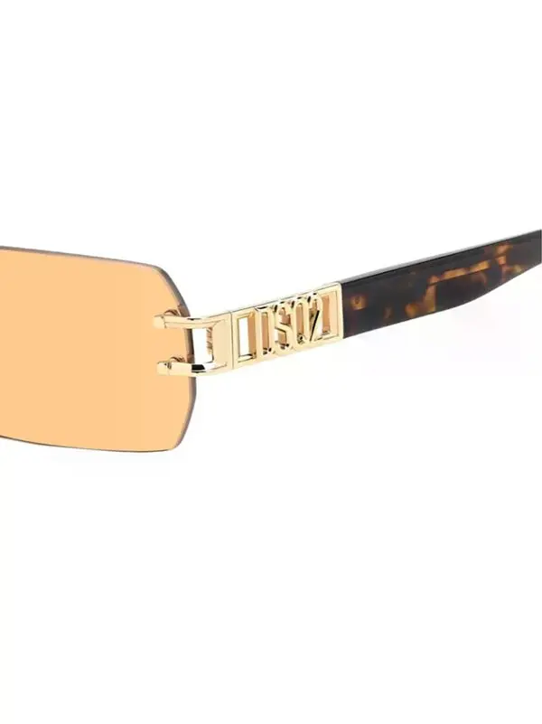 Dsquared2 Logo-plaque Rectangle-frame Sunglasses