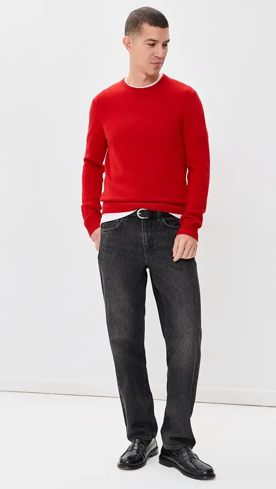 Rag & Bone Vernon Cashmere Crew Sweater