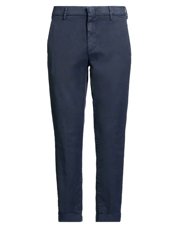 Eleventy Pants Midnight Size Linen, Cotton, Elastane - Navy