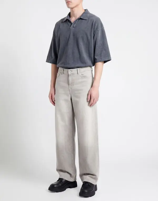 7 For All Mankind Marie Wide Leg Jeans Size Cotton, Elastane