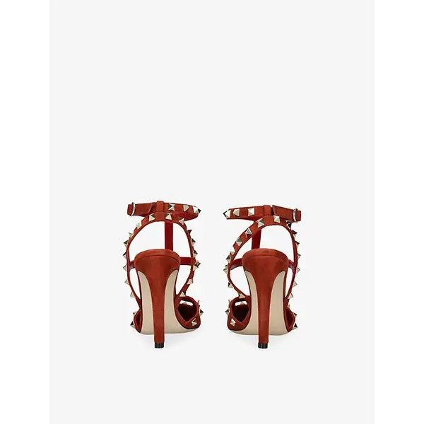 Valentino Garavani Rockstud 100 Suede Pumps