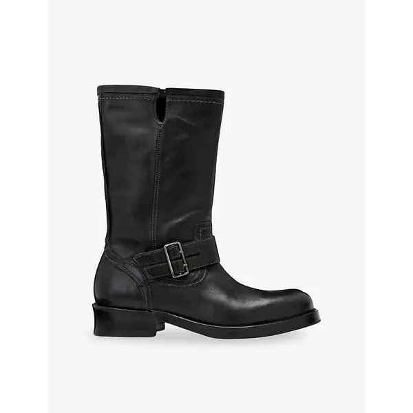 ALLSAINTS Bailey Leather Biker Boots
