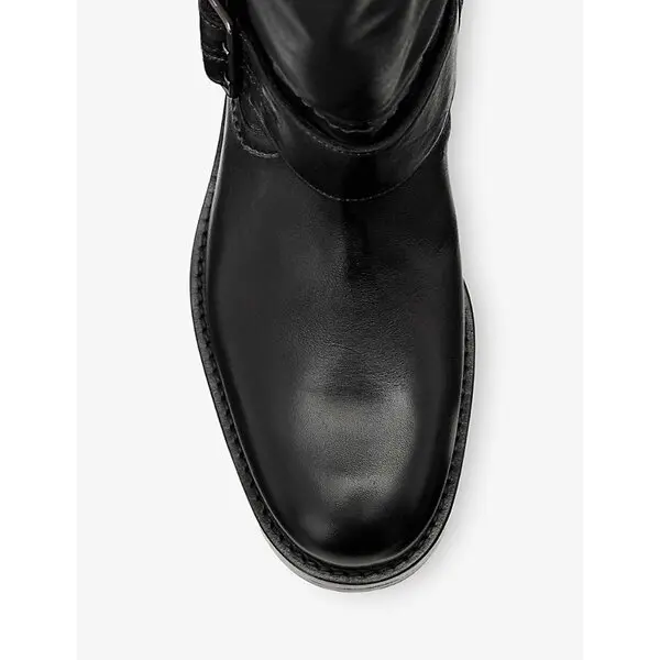 ALLSAINTS Bailey Leather Biker Boots