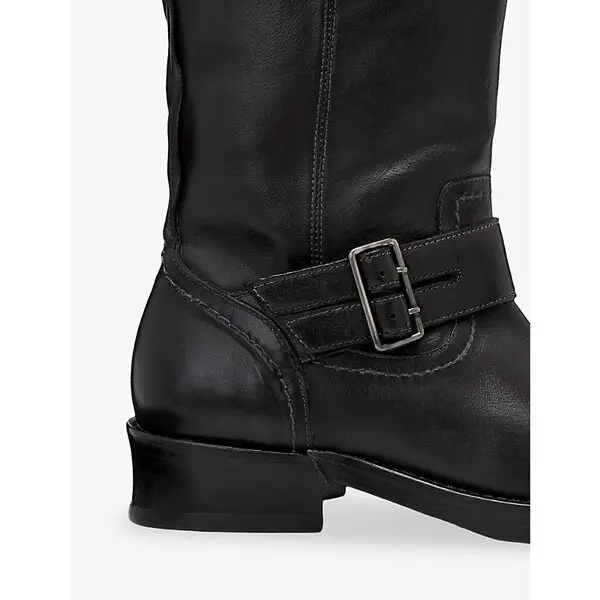 ALLSAINTS Bailey Leather Biker Boots