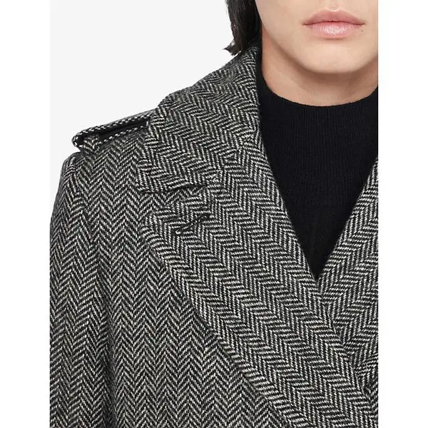ALLSAINTS Brescia Wool-blend Coat