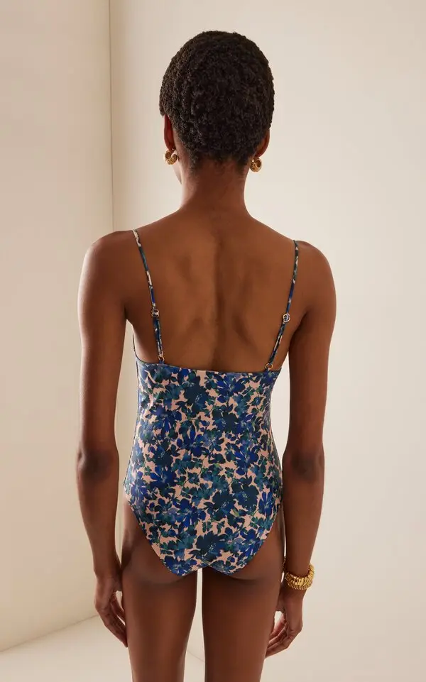 JUILLET Imey One-piece Swimsuit - Blue