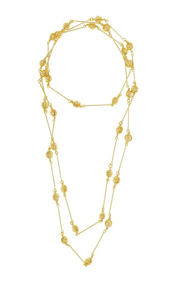 Sylvia Toledano Candies Brass Necklace - Gold