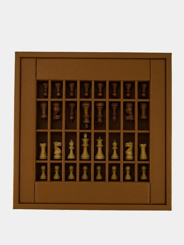 Hector Saxe Paris Gold Buffalo Chess Box