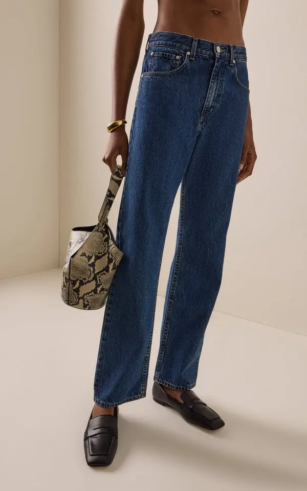 TWP Kent St Mid-rise Straight-leg Jeans