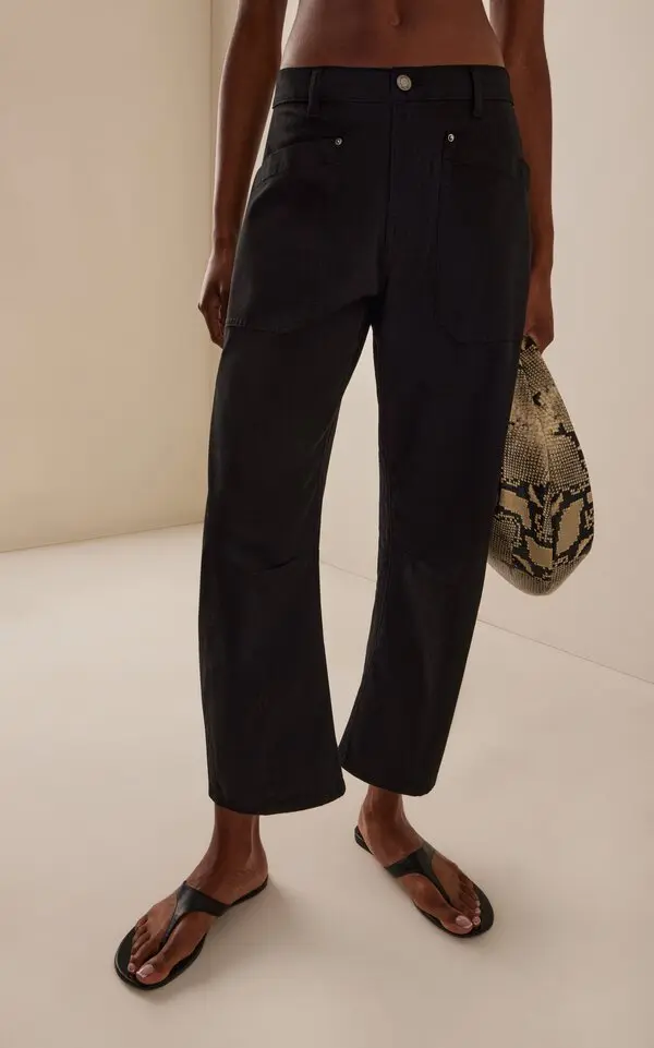 DL1961 Bilie Easy Barrel Twill Pants