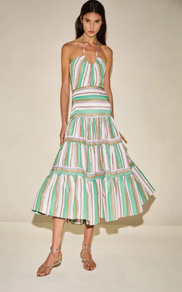 Alexis Roberta Twill Midi Dress