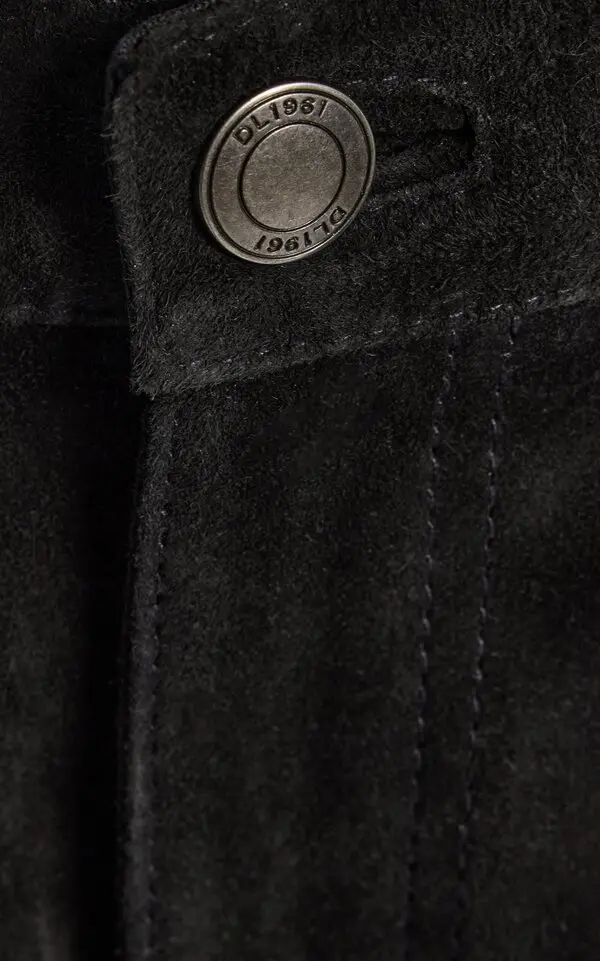 DL1961 Bilie Easy Barrel Suede Pants