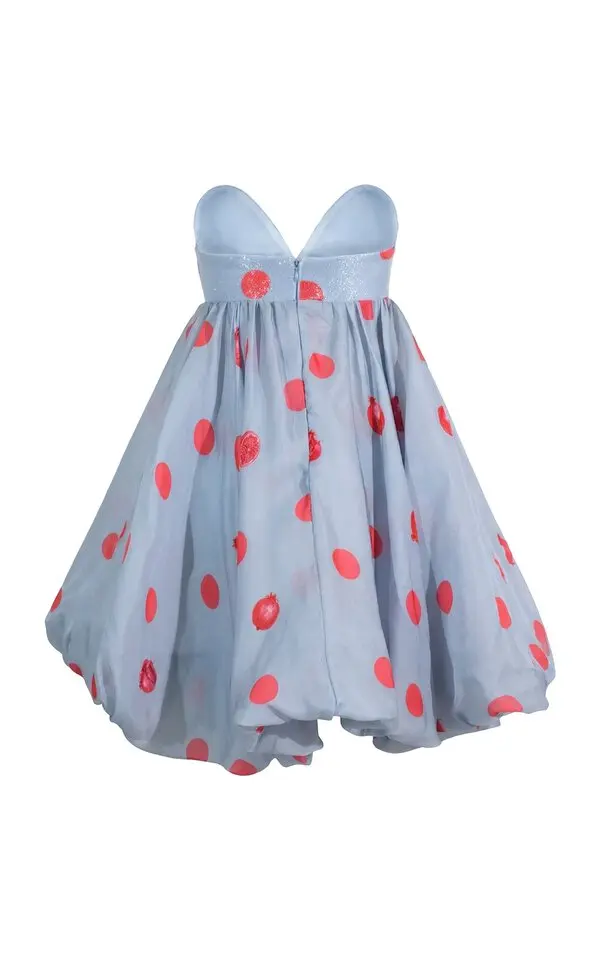 LA FUORI The Coquette Silk Mini Dress
