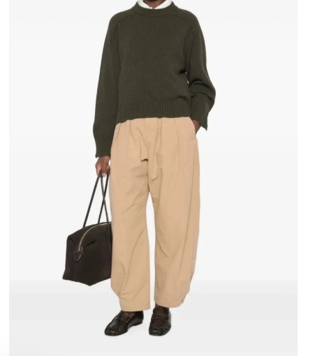 Soeur Raglan Crew Neck Relaxed Knit Sweater
