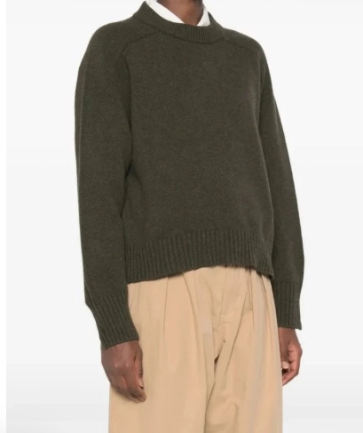 Soeur Raglan Crew Neck Relaxed Knit Sweater