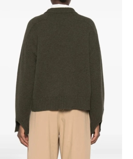 Soeur Raglan Crew Neck Relaxed Knit Sweater