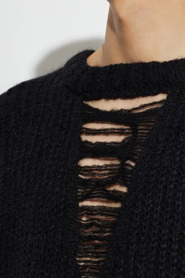 SONGZIO Combined-material Sweater