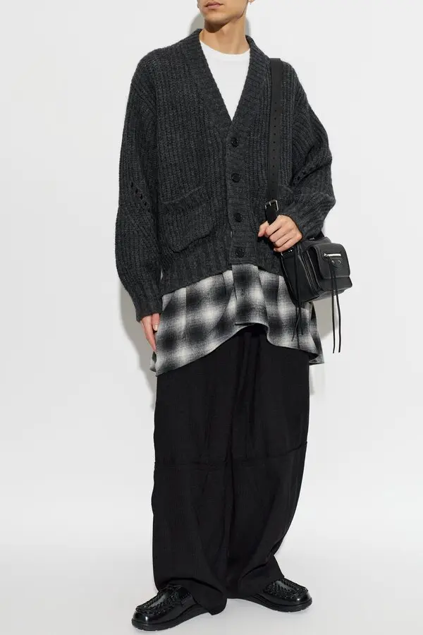 SONGZIO Cardigan In Mixed Fabrics