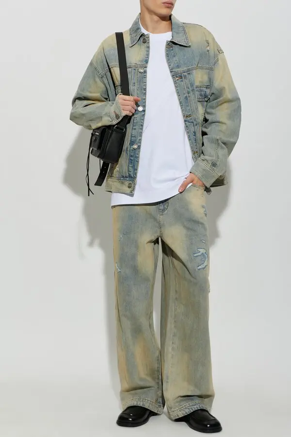 JUUN.J Vintage’-effect Denim Jacket