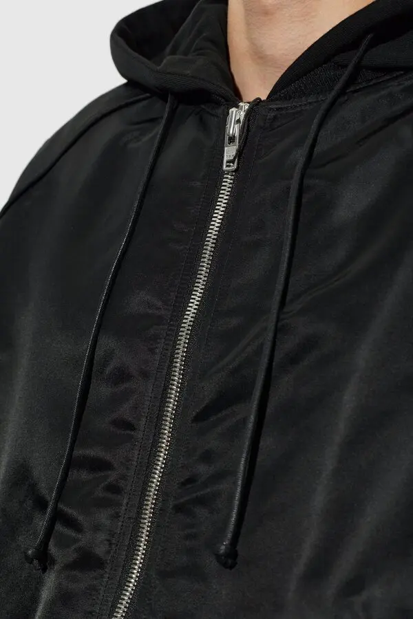 JUUN.J Padded Jacket With Detachable Hood