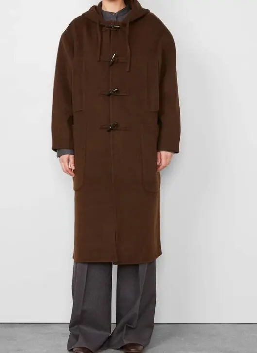 Officine Générale Lilja Hooded Toggle-fastening Coat