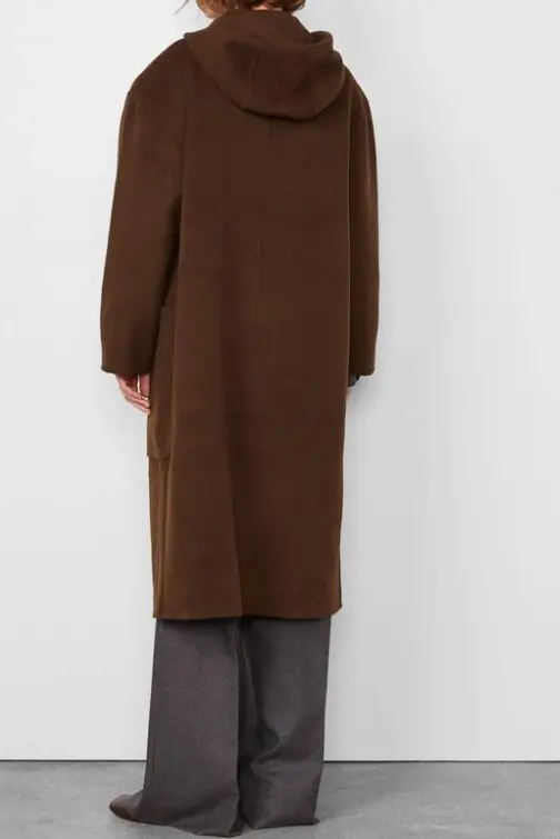 Officine Générale Lilja Hooded Toggle-fastening Coat