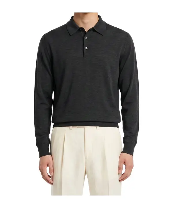 Kiton Long-sleeve Polo Shirt