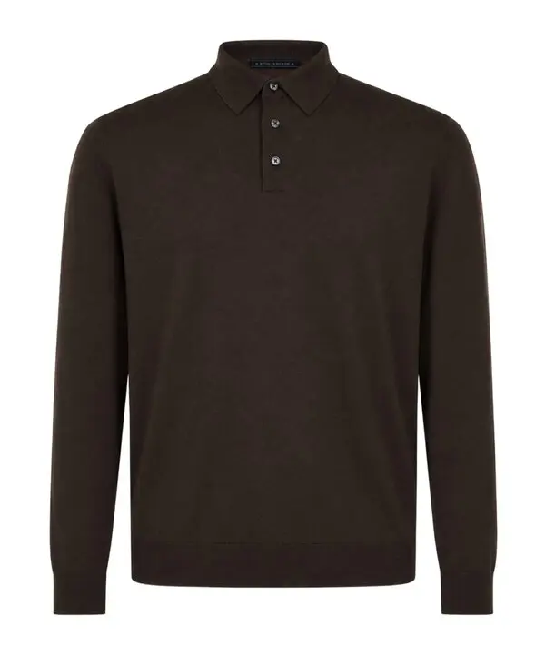 Kiton Long-sleeve Polo Shirt