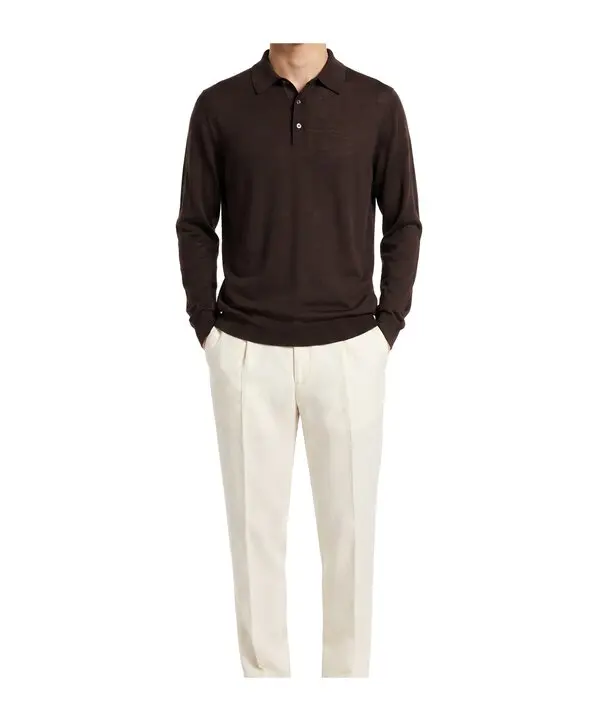Kiton Long-sleeve Polo Shirt
