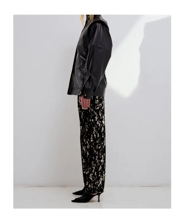 DARKPARK Gianna Zipped Jacket - Deep Brown