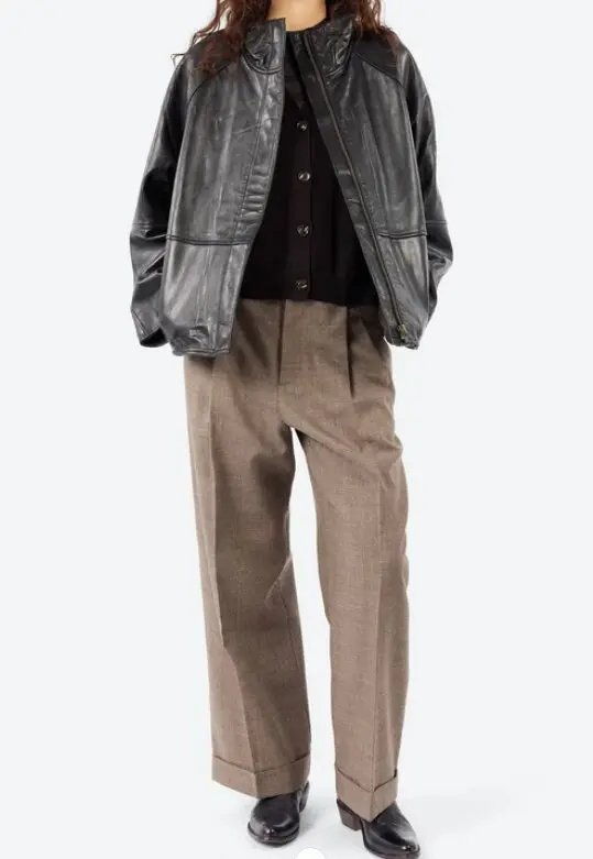 Soeur Gamma Leather Coat