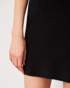Officine Générale High-waisted Knit Mini Skirt