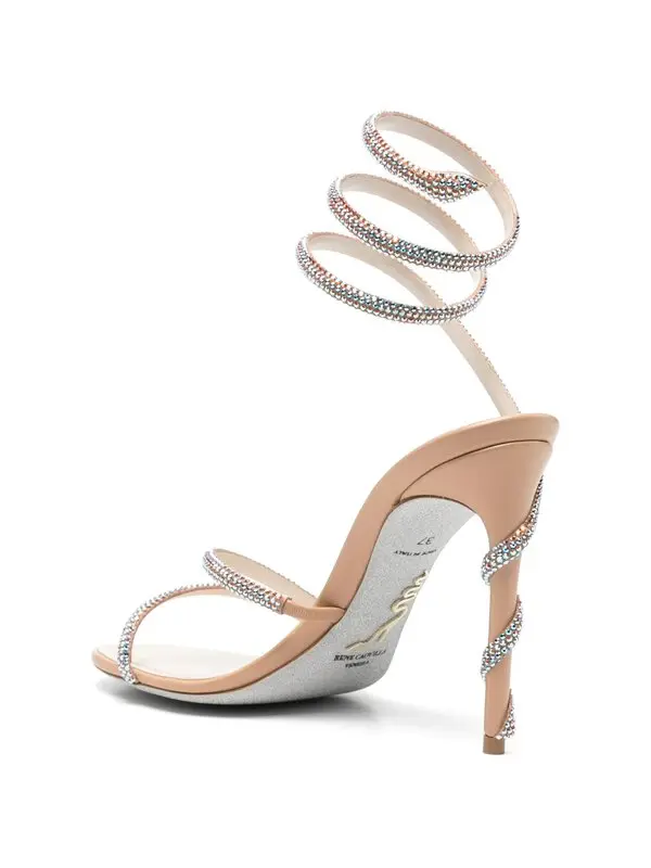Rene Caovilla Cleo Crystal-embellished Sandals