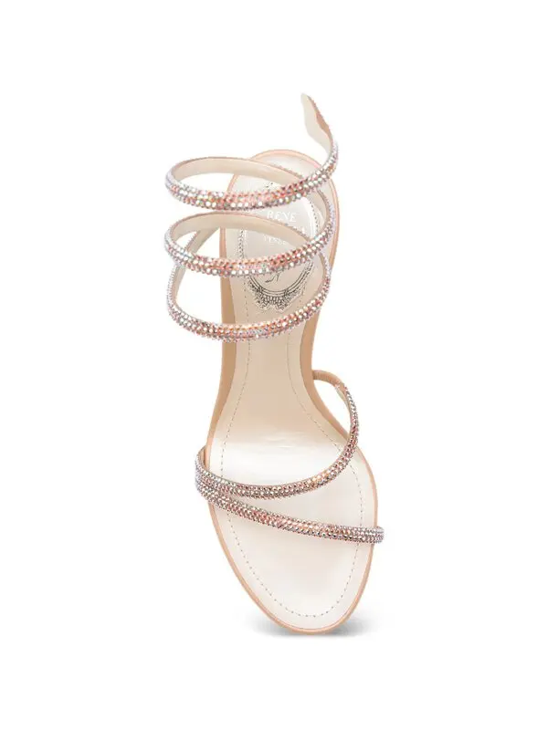 Rene Caovilla Cleo Crystal-embellished Sandals