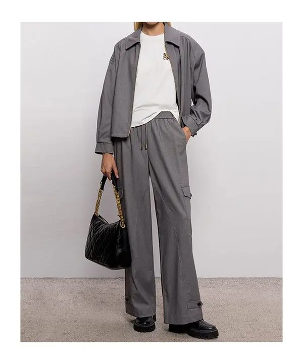 TWINSET Logo Casual Pants