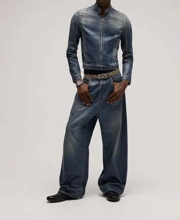 Gucci Reversible Belt With Roller Buckle
