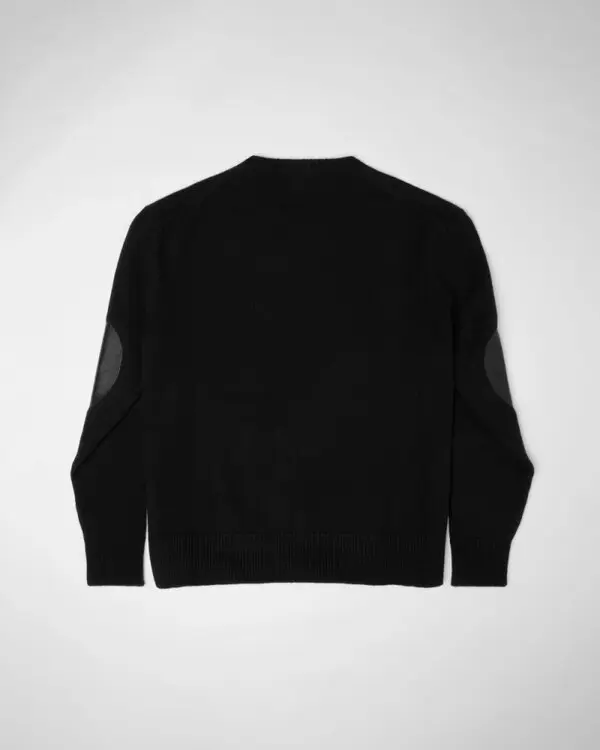 Celine Classic Elbow-patch Crewneck