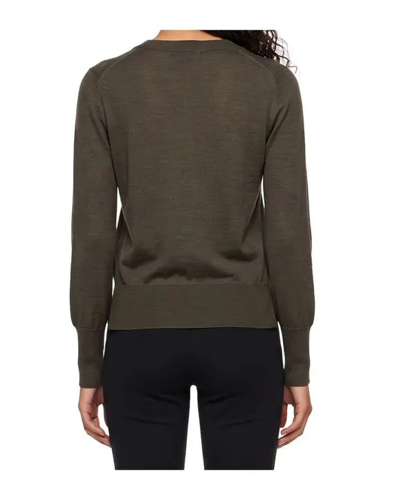 Simone Rocha V-neck Embellished Sweater - Black