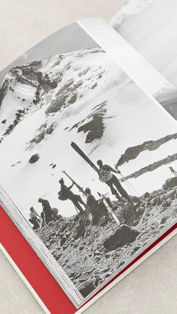 GRAPHIC IMAGE Vintage Skiing Book