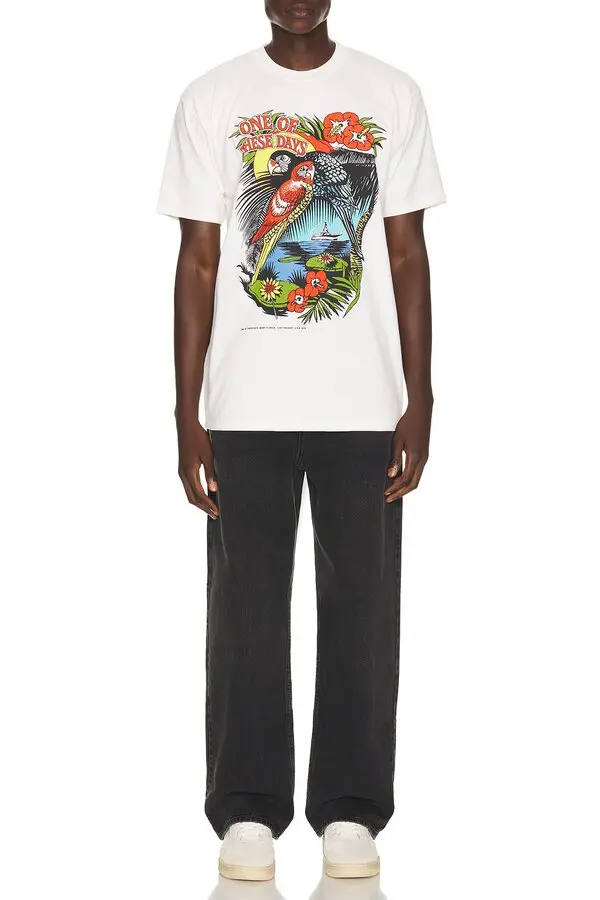 ONE OF THESE DAYS X Revolve X Miami Design 01 Tee In White