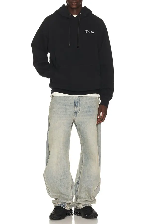 Off-White Script Logo Skate Hoodie
